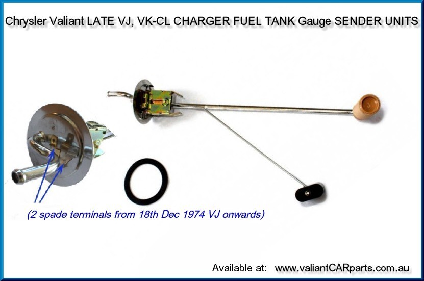 Late VALIANT PARTS LIST